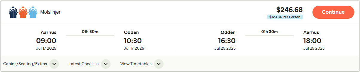 Aarhus Odden: Pricing & Tickets - Aarhus Odden